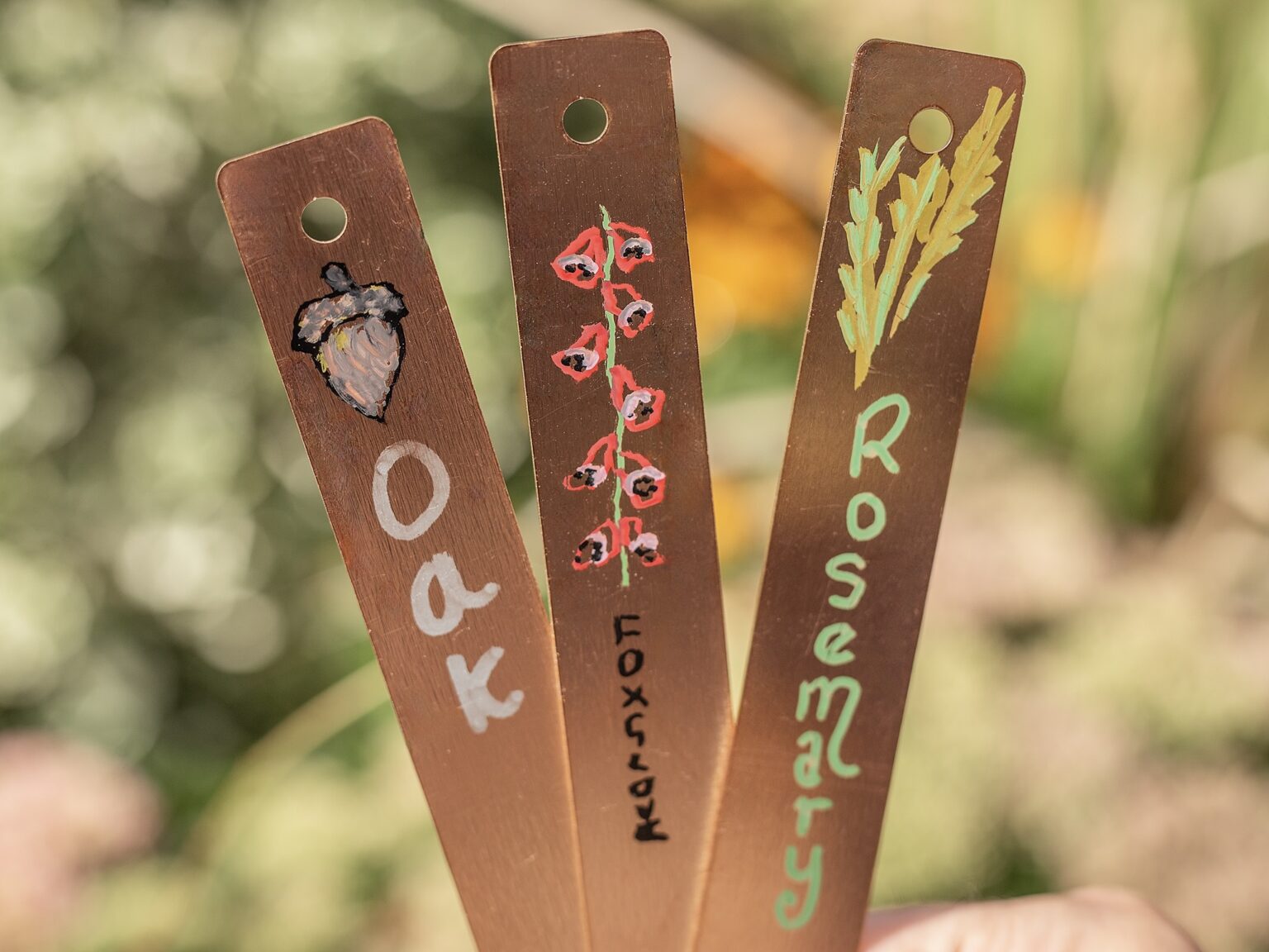 Customisable Copper Plant Labels from Copper & Green - Garden Centre Buyer